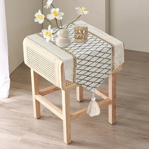 Amazon.com: yuboo Boho Coffee Table Runner Triangular End, Short Table ...