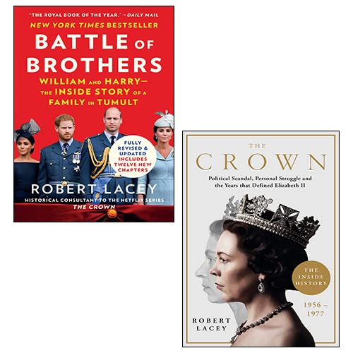 Battle of Brothers, The Crown 2 Books Collection Set By Robert Lacey ...