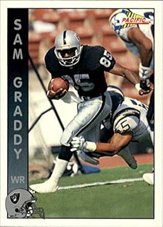 Amazon.com: 1992 Pacific #465 Sam Graddy RC NFL Football Trading Card ...