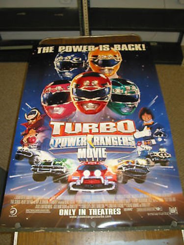 A Power Rangers Turbo Movie Poster