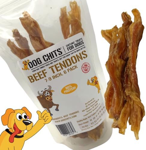 Amazon.com : Great Dog Bison Achilles Tendon Chews 3/4 LB Bag - Sourced ...