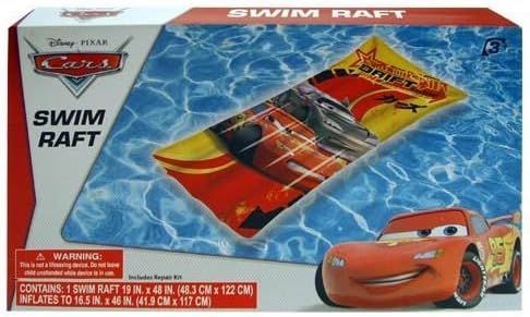 Amazon.co.jp: Inflatable Raft - Disney - Cars (19 x 48) (Swimming Toys ...