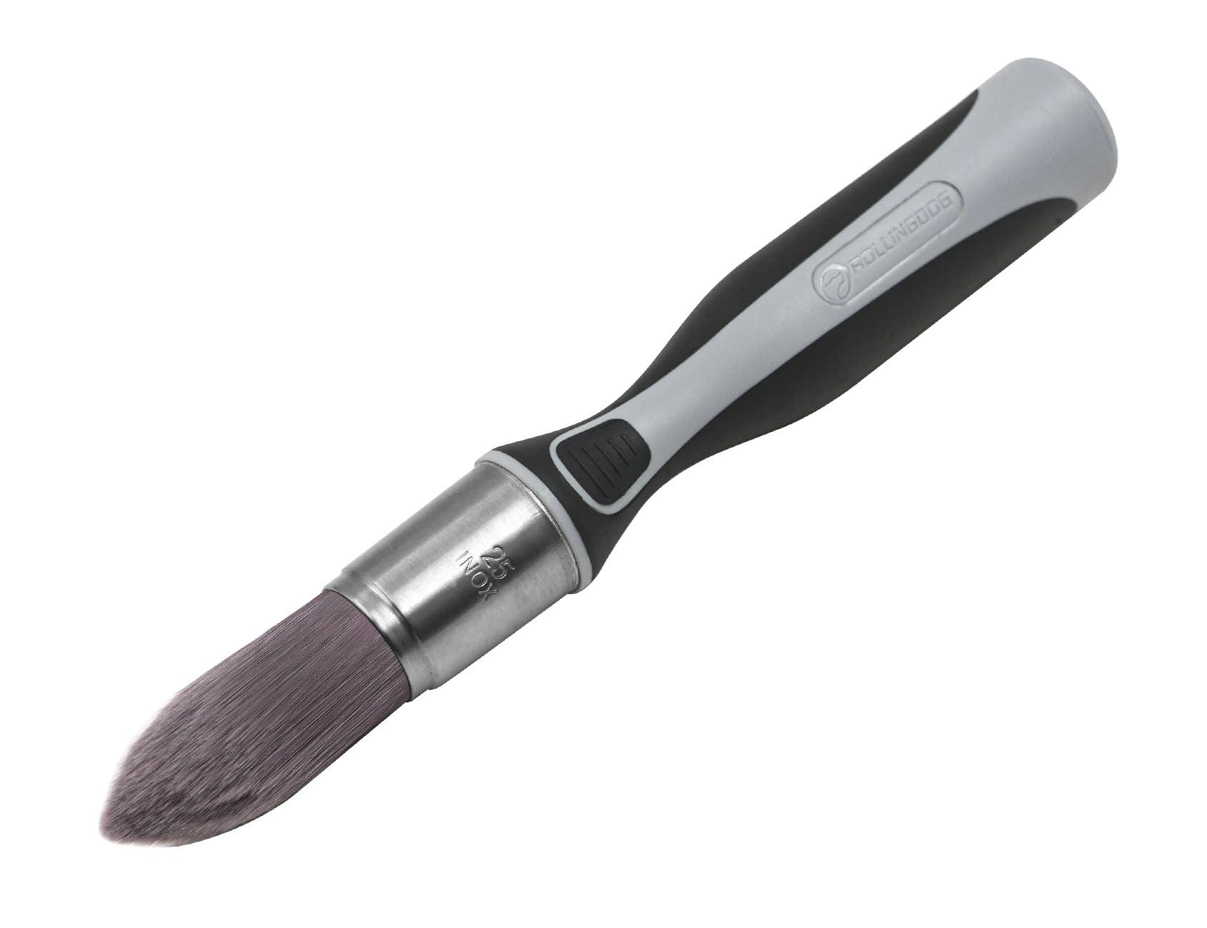 Rollngdog Round Sash Paint Brush Pointed Detail Paint Brush 25mm ...