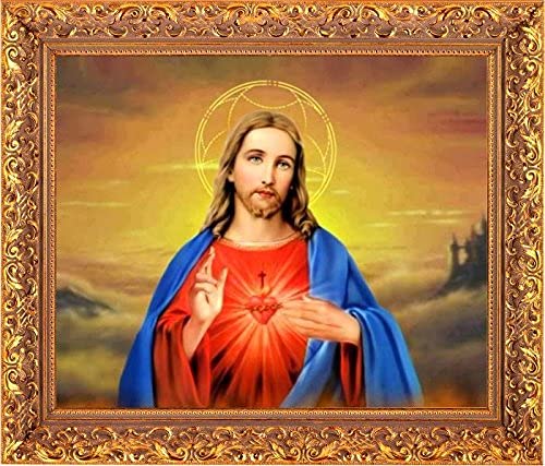 AWESOME UV DIGITAL OF THE MOST BLESSED HOLY SECRET HEART JESUS CHRIST ...