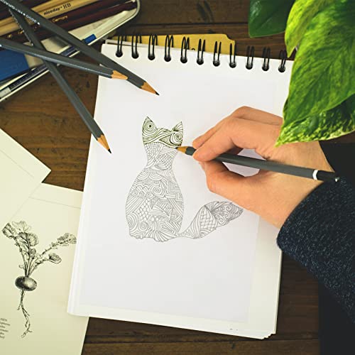 100 Sheets A4 Size Sketching Tracing Paper, Artists Tracing Paper Trace ...