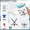 Amazon.com: Zhehao 30 Pcs Sport Ball Plastic Cups Hockey Football ...