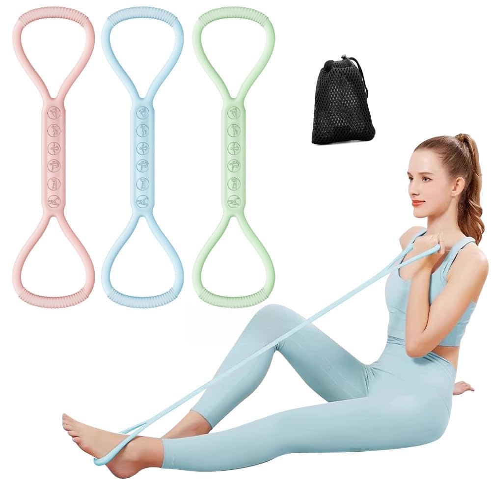 Snapklik.com : 2025 Upgraded Figure 8 Resistance Band For Physical Therapy