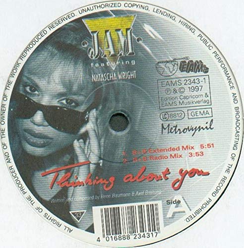 Amazon.com: Thinking about you (4 versions, 1997, feat. Natascha Wright ...