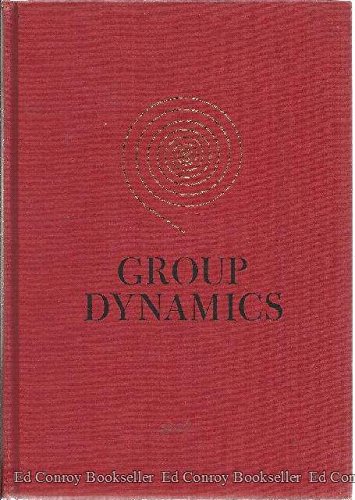 Group Dynamics: Research and Theory: Dorwin Cartwright, Alvin Zander ...