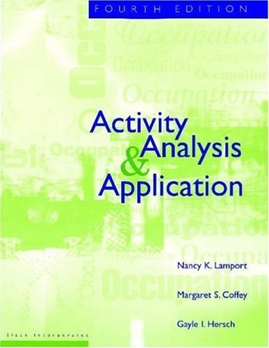 Activity, Analysis and Application: Amazon.co.uk: Lamport, Nancy K ...