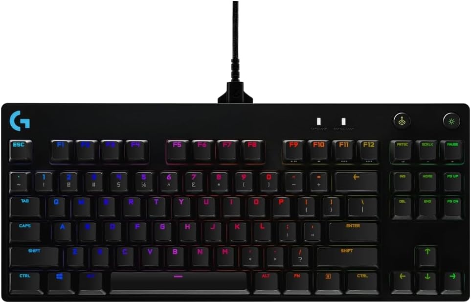 Amazon.in: Buy Logitech G 512 RGB Backlit Mechanical Wired Gaming ...