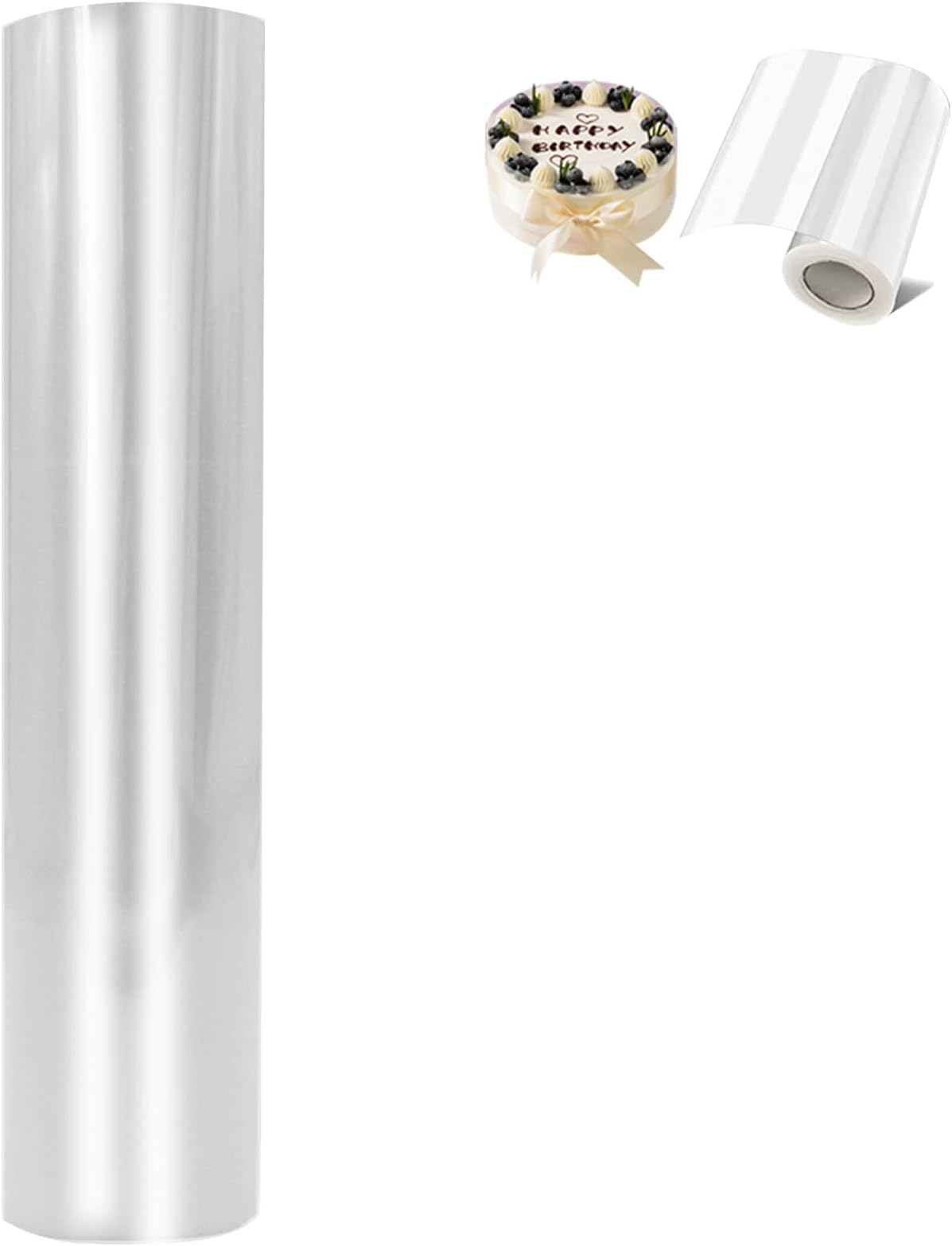 Fousenuk Rhodoid Patisserie, 3 Rouleaux Rodoide Transparent Patisserie ...