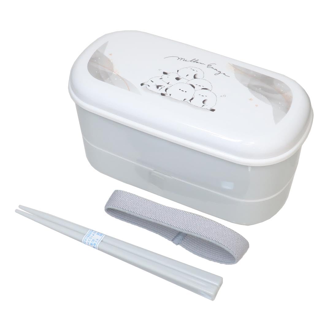 Amazon.co.jp: カミオジャパン ランチボックス 細長2段ランチボックス MELLOW ENAGA 224187 : ホーム＆キッチン