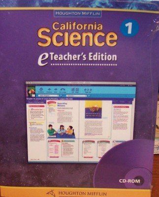 Amazon.com: Houghton Mifflin Science California: ETeacher's Edtn Cd-Rom Level 1 2007: ...