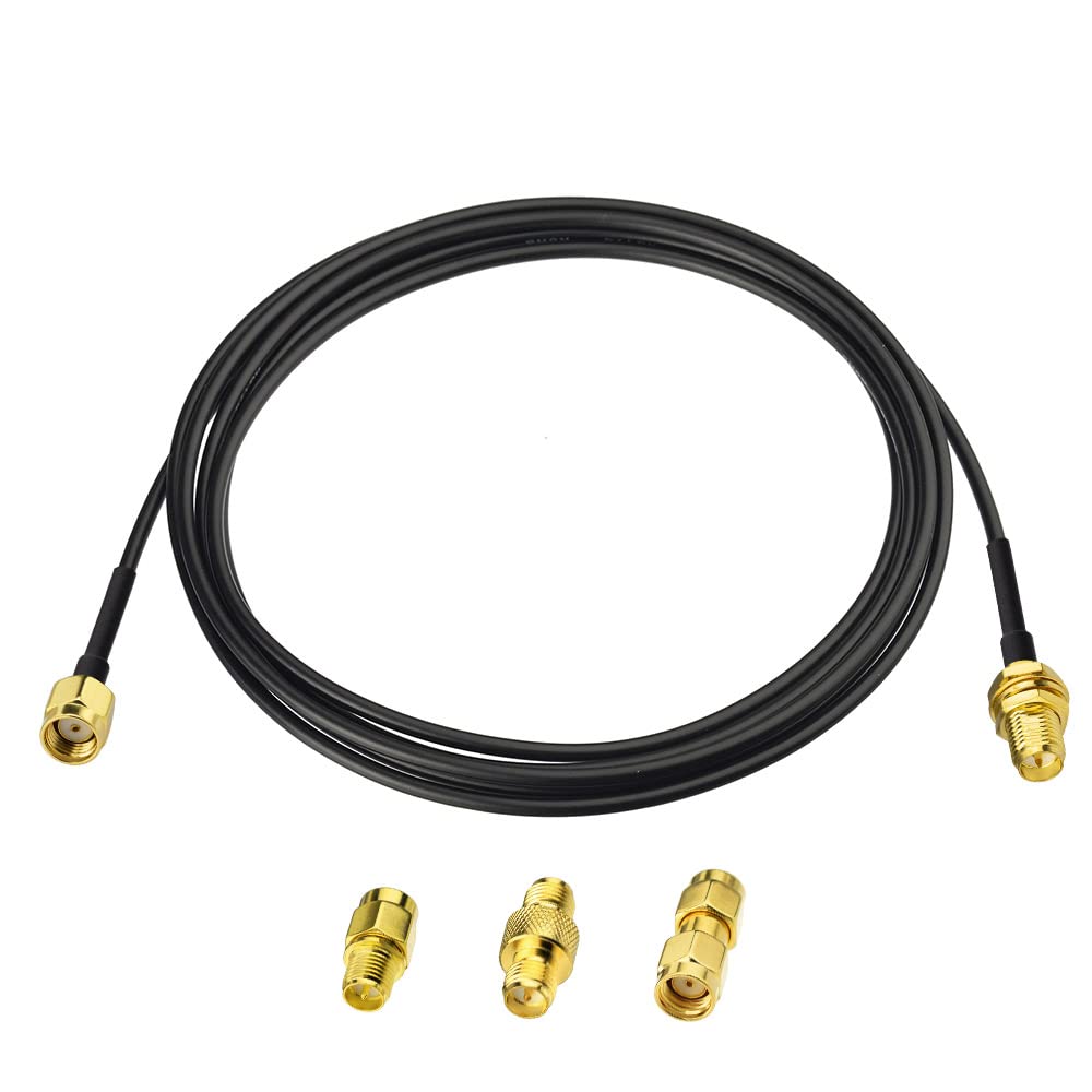 Superbat WiFi Antenna Extension Cable 3m,RP-SMA Male to RP-SMA Female ...