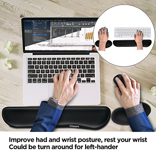 Best Wrist Rest for Keyboard and Mouse - Computer Station Nation