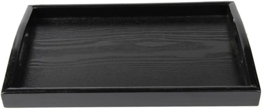 Amazon.com | JPCRAFT Rectangle Wooden Serving Tray Breakfast Tray with ...