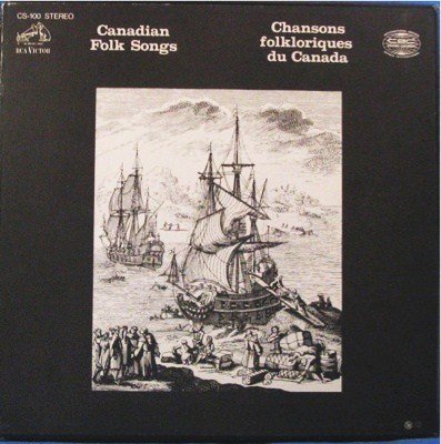 CANADIAN FOLK SONGS; Chansons Folklorique Du Canada. 9 LP Box Set ...