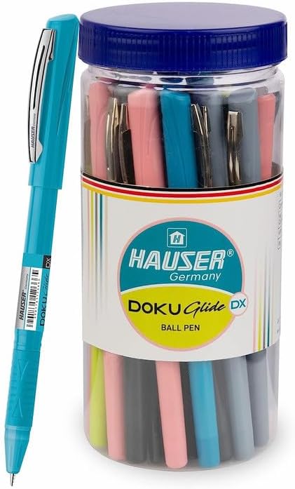 Amazon.com : Hauser Doku Glide Ball Pen | Tip Size 0.7 mm | Comfortable ...