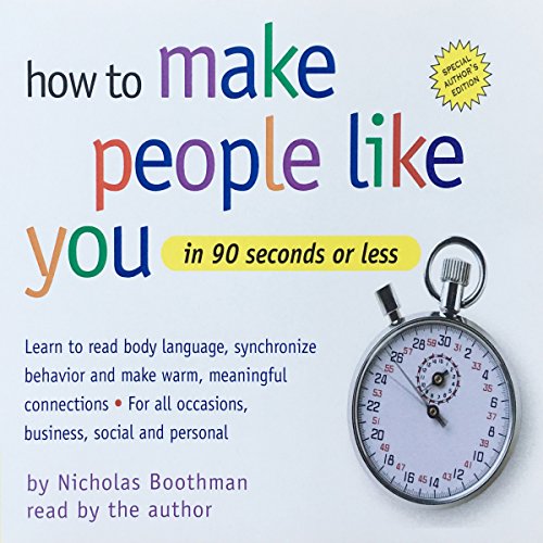 Amazon.com: How to Make People Like You in 90 Seconds or Less (Audible ...