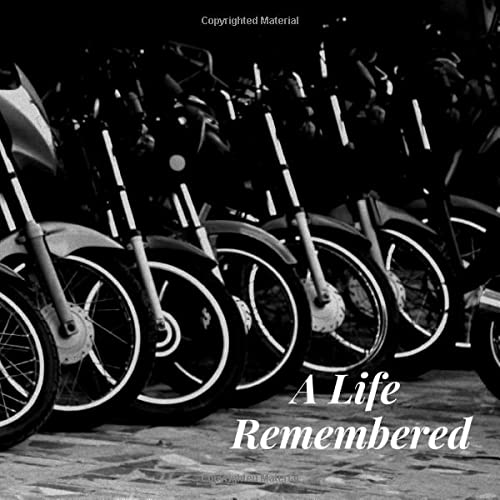 Amazon.co.jp: A Life Remembered: Rider Motorcycle Biker Memorial ...