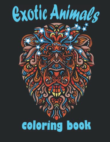 Snapklik.com : Exotic Animals Coloring Book: Weird Animals Coloring ...