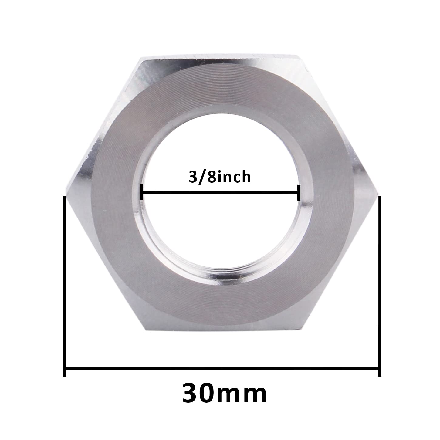 Snapklik.com : DERNORD Cast Pipe Fitting Stainless Steel 304 Hex ...