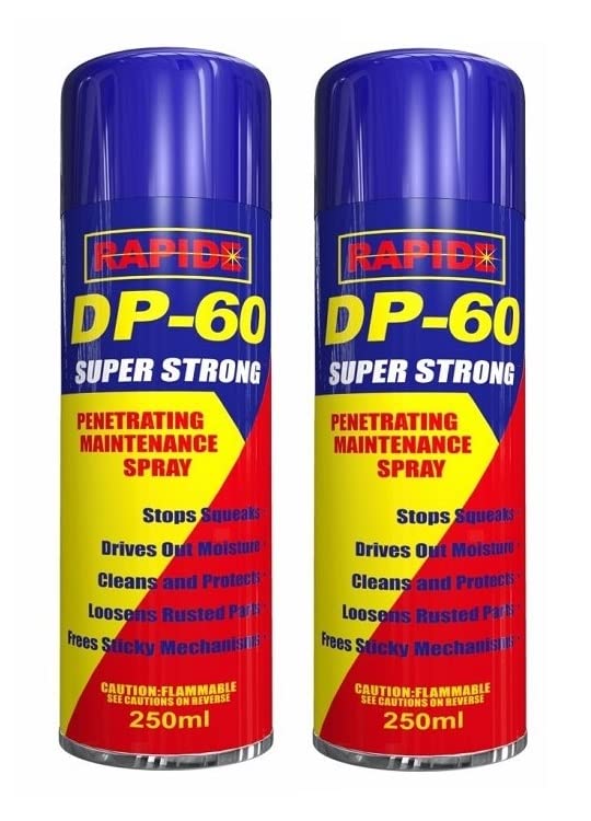 2x DP-60 Penetrating Releasing Cleaning Maintenance Spray Lubricant ...