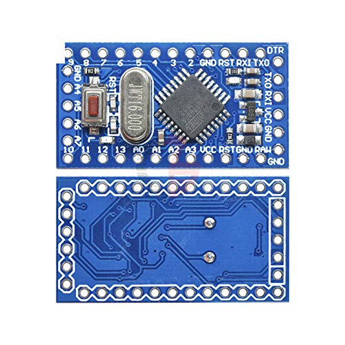 Autres Composants électroniques 2pcs Pro Mini Atmega 168 Module 5 V 16 M Pour Compatible Arduino