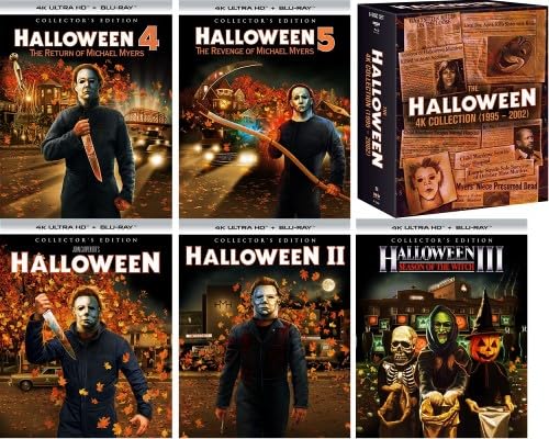Amazon.com: Halloween: The First 8 Films: Halloween (1978) / Halloween ...