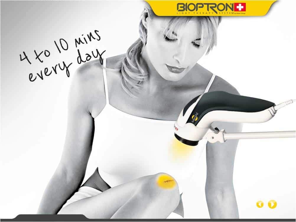 Floor stand for Bioptron MedAll - The floor stand allows you to easily ...