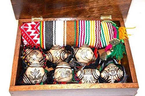 Amazon.com: Hand carved 7 Chakras Stones Chumpi khuyas alabaster from ...