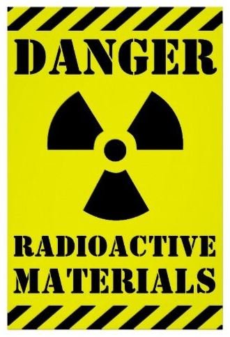 Danger Radioactive Material Sign: Amazon.com: Industrial & Scientific