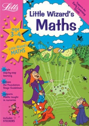 Letts - Magical Topics Pre-School Set - 4 Books Ages 3-5 (Little Wizard ...