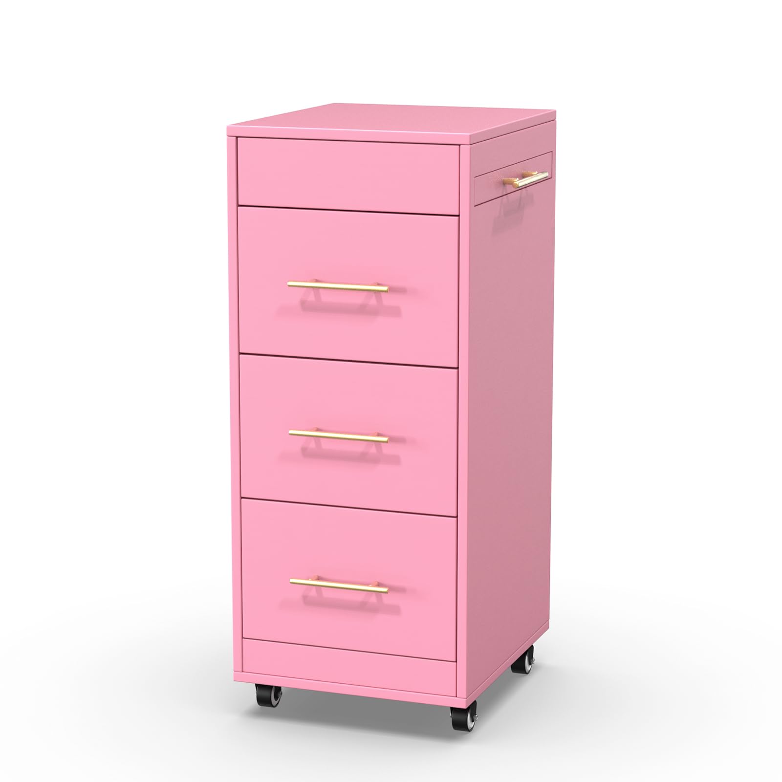 Amazon.com: Wood Salon Trolley Cart with Wheels, Hair Cart Mobile ...