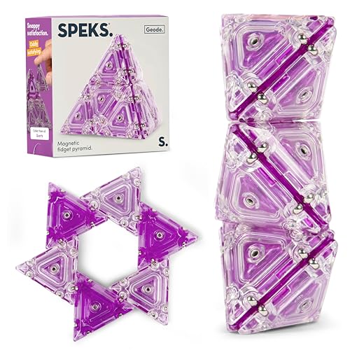 Snapklik.com : Speks Geode Pyramid 12-Piece Building Set