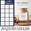Amazon.com: KA NUI Recipe Binder With Plastic Sleeves, Recipe Organizer ...