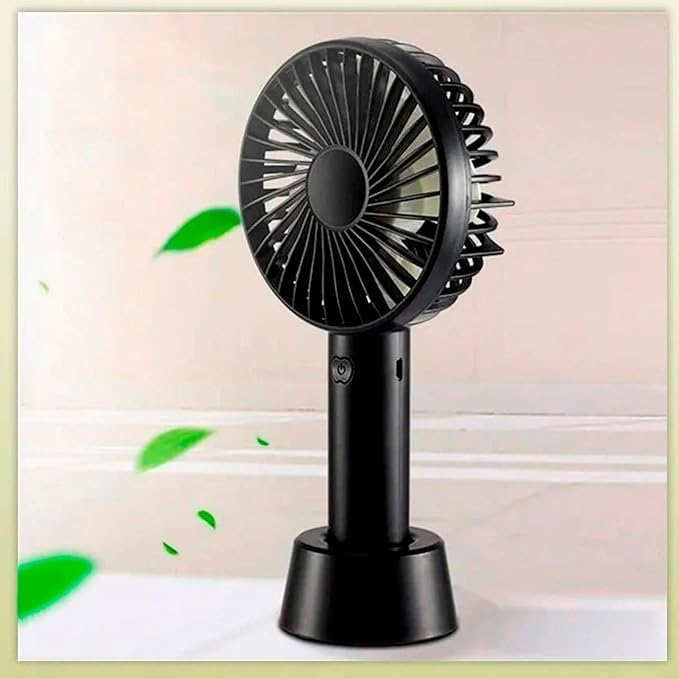 Prezzie Villa Pack of 2 Handheld Fan Cartoon Fan Toy Manual Press ...