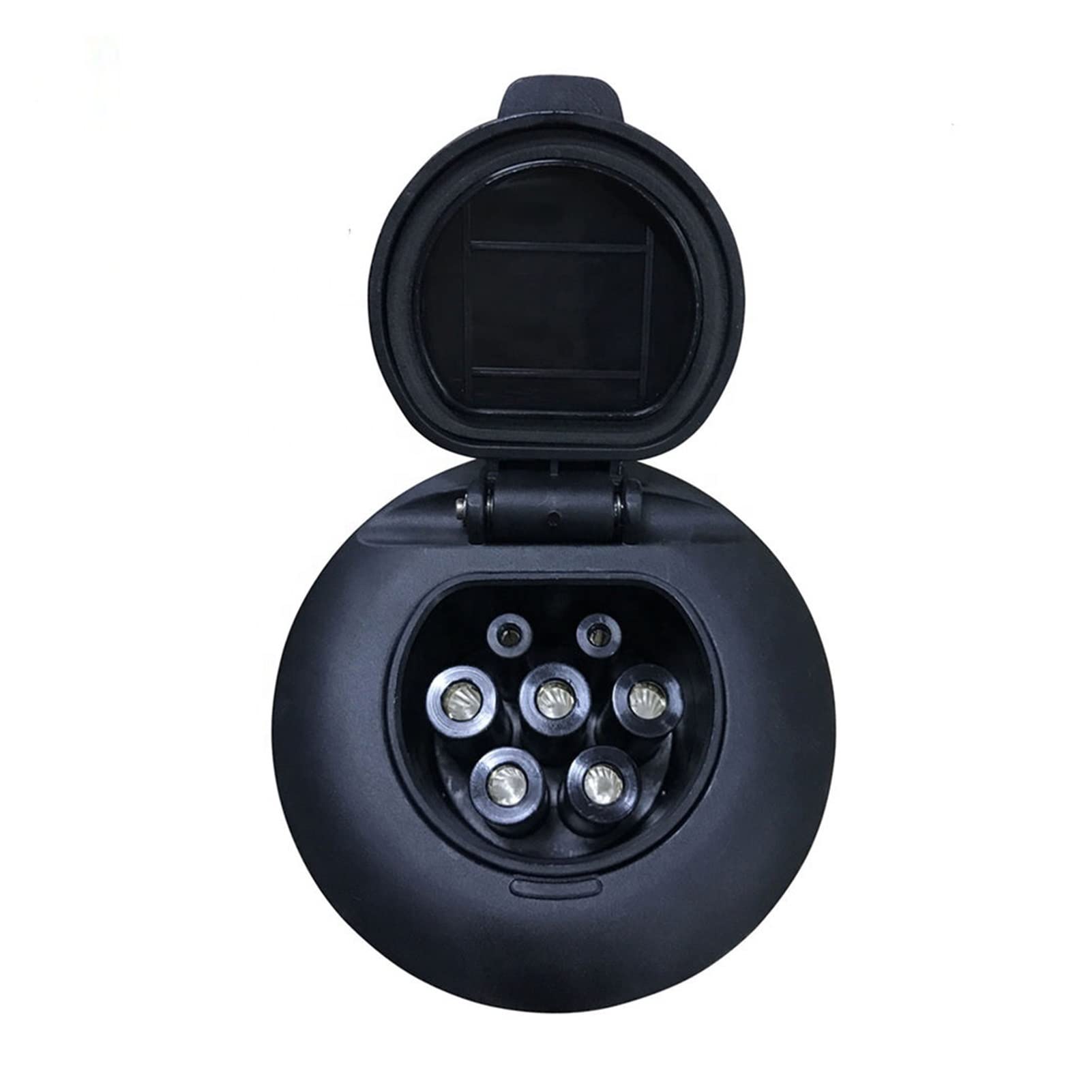 Buy 32A 3 Phase EVSE Charging Adapter EV Female Socket Type 2 32A ...