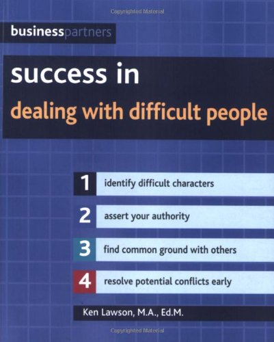 Success in Dealing with Difficult People (IMM Lifestyle Books) Identify ...