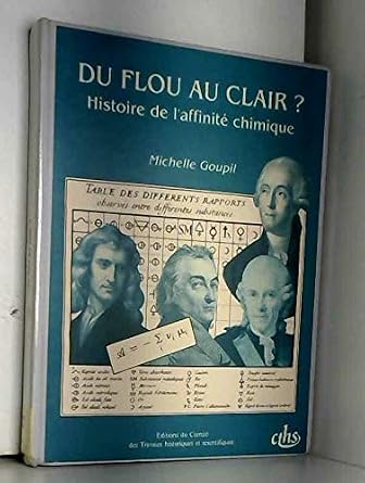 Amazon.com: Du flou au clair histoire affinite chimique de cardan à ...