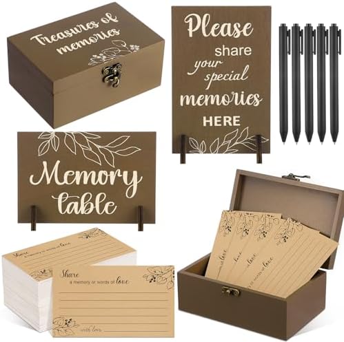 Amazon.com: Pajean 50 Pcs Greenery Share a Memory Card for Celebration ...