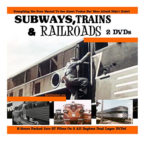 Amazon.com: Subways Trains And Railroads DVD Set Locomotive Films 2 ...