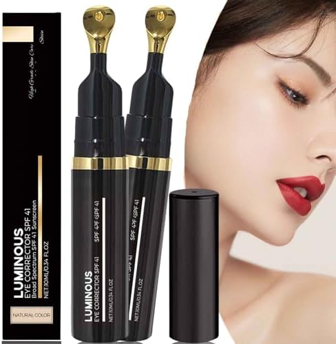 Amazon.com: 2PCS Dermatology Luminous Eye Corrector SPF 41, Under Eye ...