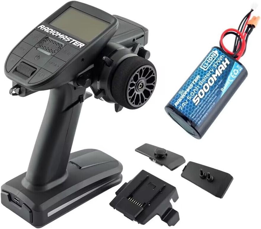 Amazon.com: Radiomaster MT12 Surface Radio Controller 2.4G 4in1 Multiprotocol for RC Car Boat ...