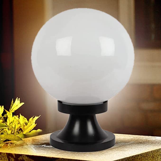 ANTIKLYTS Dome Gate Light for Home and Garden Polycarbonate Unbreakable ...