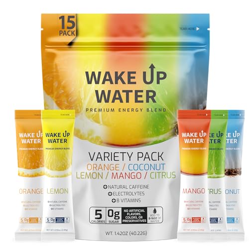 Wake Up Water Energy + Hydration Mix – Energy + Hydration Powder ...