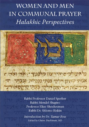 Women and Men in Communal Prayer: Halakhic Perspectives: Sperber ...