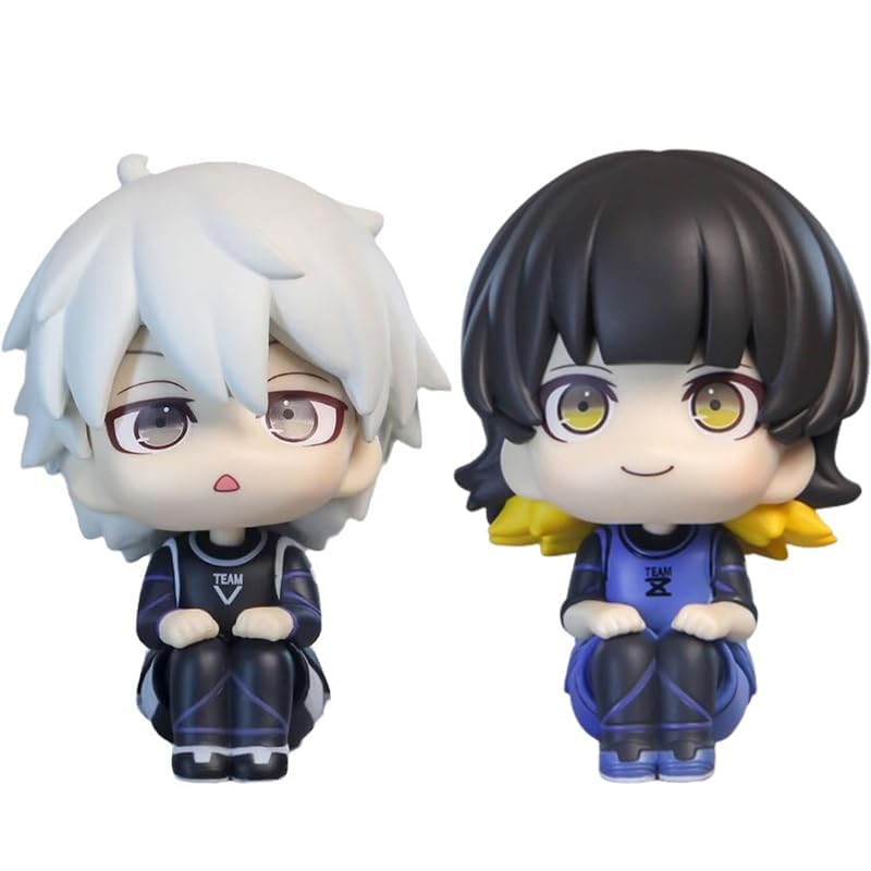 Amazon.com: Puruuige 2PCS Bachira Meguru+Nagi Seishiro Figure Anime ...