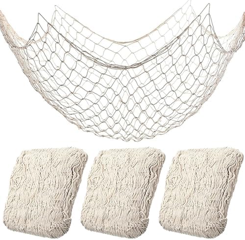 Amazon.com: 3 PCS Creamy White Cotton Hawaiian Party Decor: Nature Fish ...